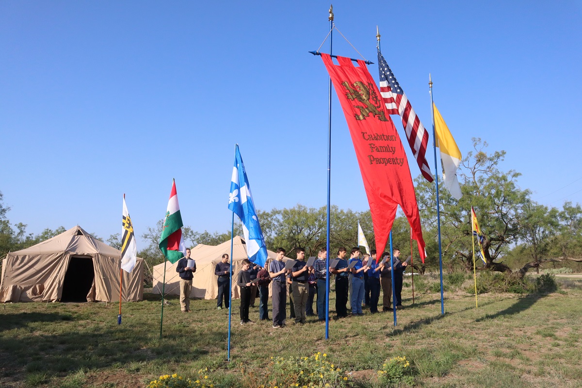 Catholic Call to Chivalry Weekend Turns Heads in Coleman, Texas - TFPLA.org