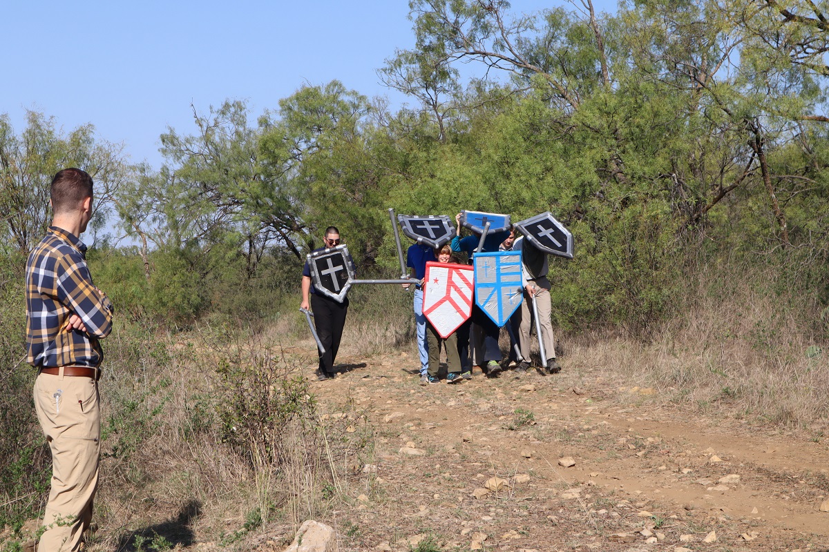 Catholic Call to Chivalry Weekend Turns Heads in Coleman, Texas - TFPLA.org