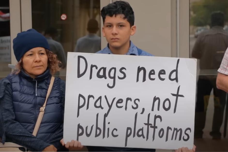 Catholics Prayerfully Protest Texas Library Association Conference ...